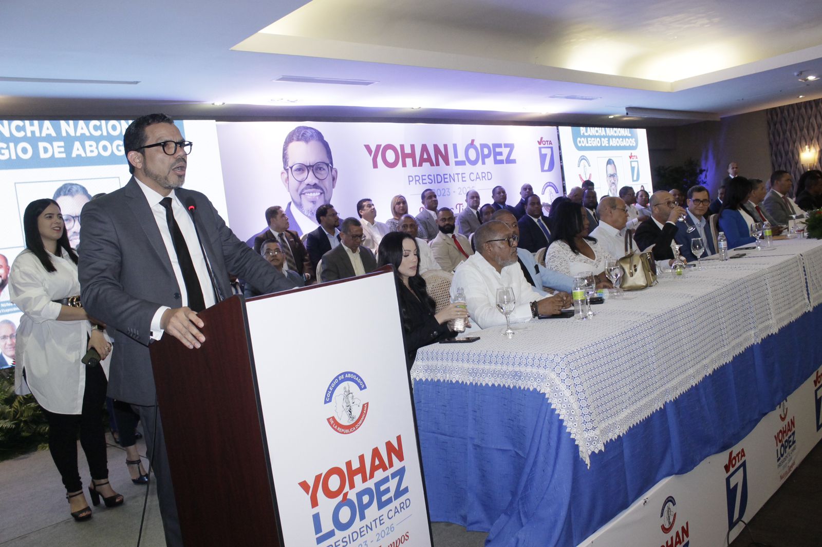 Yohan López candidato a la presidencia del Colegio de Abogados presenta ...